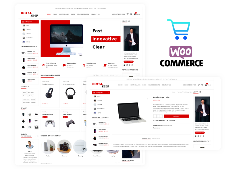 Royal Shop - Best Shopping WooCommerce WordPress Theme